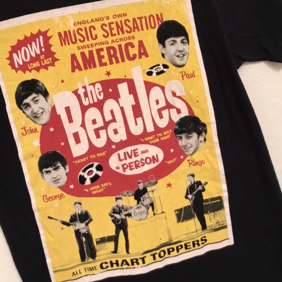 The Beatles | Tops | Beatles Tee Size Xs | Poshmark